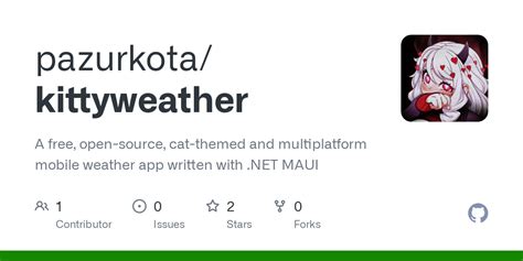 Github Pazurkotakittyweather A Free Open Source Cat Themed And