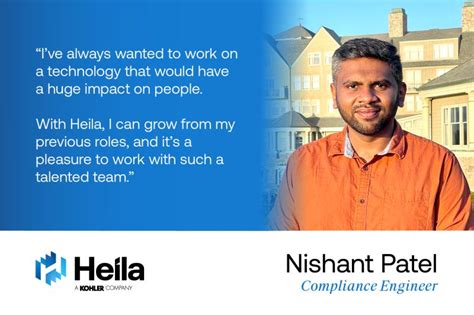 Heila Technologies On Linkedin Were Pleased To Introduce Nishant Patel Who Recently Joined