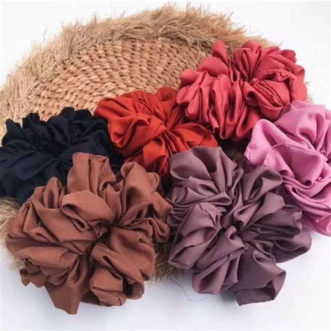 Jual ALTS SALE SCRUNCHIE CEPOL KUNCIRAN HIJAB JILBAB JUMBO BESAR Shopee Indonesia