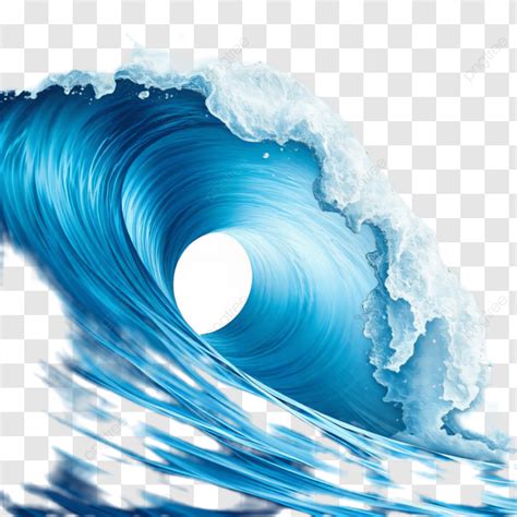 바다 파도 생생한 푸른 물 컬링 통 하얀 거품 동적 운동 고대비 맑은 자연의 힘 서핑 천국 물 에너지 액체 조각 하늘색 색상
