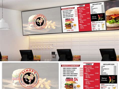 Stunning Static Menu Designs For Your Digital Board Tvs Screens Upwork