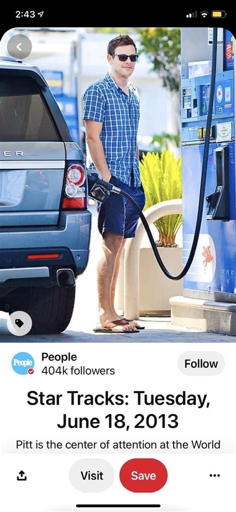 Cory Monteiths Feet