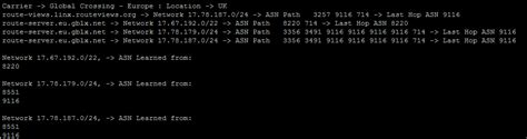 Route View Script Of It Depends Networks