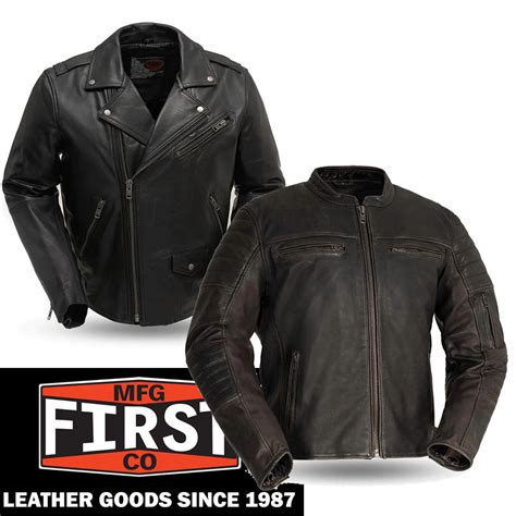 First Mfg Motorcycle Jackets Bikersden