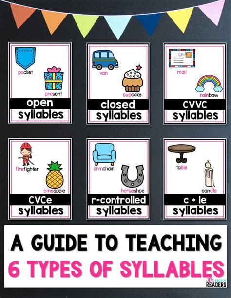 Teaching Syllable Types In The Elementary Classroom JD S Rockin Readers