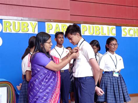 Prefect Batch Ceremony 2023 Ruby Park Public School
