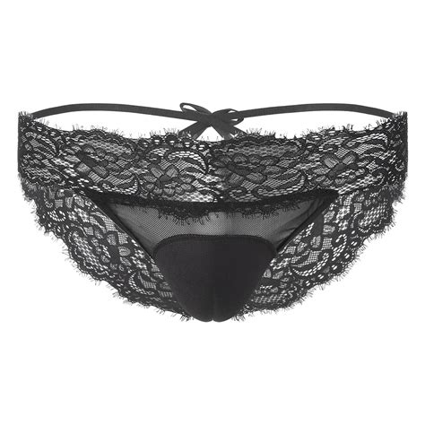 Mens Sissy Crossdress Panties Lingerie Gay Male Sexy Briefs Underwear