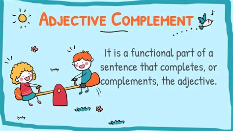 Adjective Complement Pdf