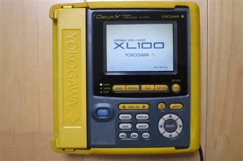 Yahooオークション Yokogawa Datum Y Xl100 8ch ポータブル データ