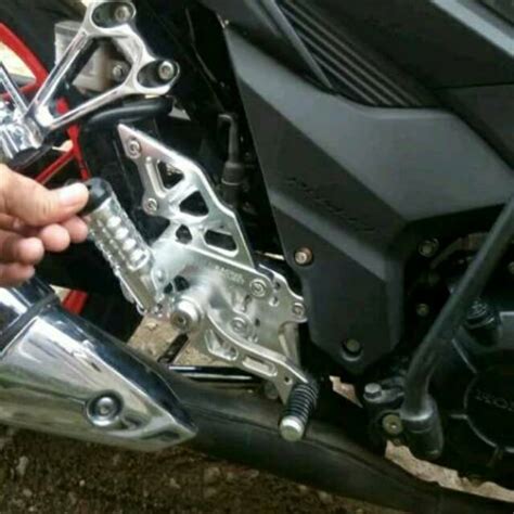 Jual Footstep Underbone NUI Monster III PNP Honda Sonic 150R Step Tekuk Shopee Indonesia