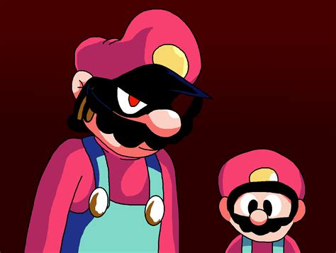Devil Mario And Super Bad Mario By Richsquid1996 On Deviantart