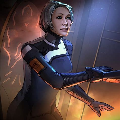 Mass Effect Archives Me2 Dr Karin Chakwas Mass Effect Art Mass