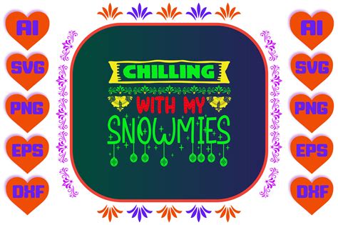 Chilling With My Snowmies Graphic By Imranhossen4u · Creative Fabrica