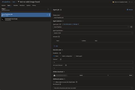 Getting No Valid Image Label Found In Agent Specification Despite Providing Valid Agent Name