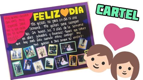 Feliz Cumpleaños Para Mi Novio Ideas Creativas De Carteles En Cartulina Luna De Buda