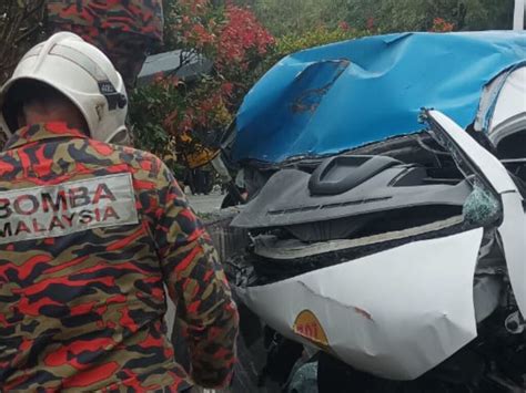Maut Cedera Van Terbabas Turun Genting Highlands Kosmo Digital