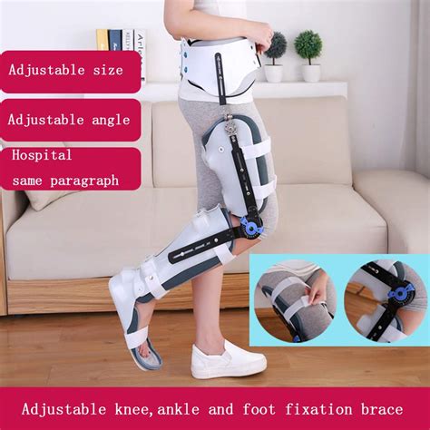 Xjzhang Hinged Rom Post Op Lower Limb Orthosis Adult Hip India Ubuy