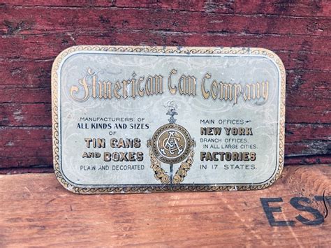 American Can Company Card Breweriana Aficionado