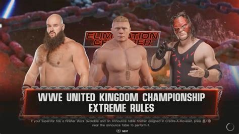 FULL MATCH BROCK Vs BRAWN Vs KANE WWE K YouTube