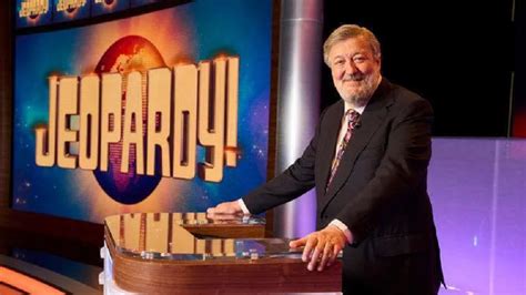 Heres The First Look At Stephen Fry Hosting The British Jeopardy