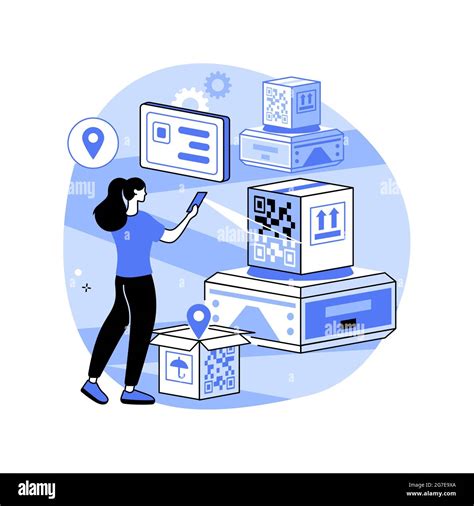 QR Code Abstract Concept Vector Illustration Stock Vector Image Art Alamy