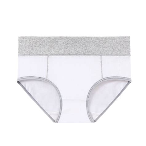 Posijego Plus Size Underwear For Women Cotton Panties Seamless Full