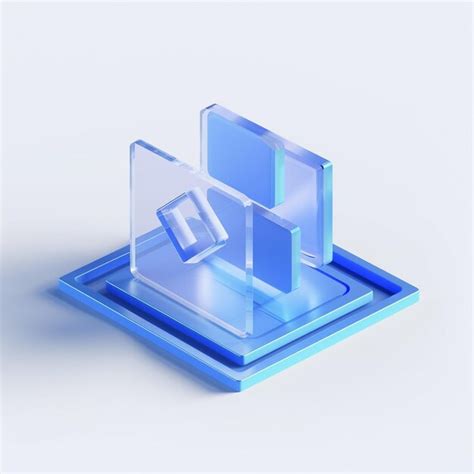 Premium Photo Folder Icon Design
