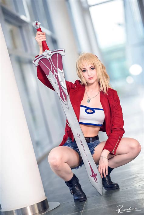 Elarte Cosplay Fateapocrypha Saber Of Red Mordred Cosplay