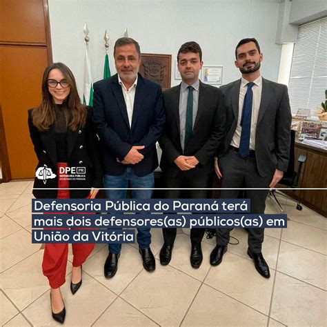 Defensoria Pública Do Paraná Terá Mais Dois Defensoresas Públicosas