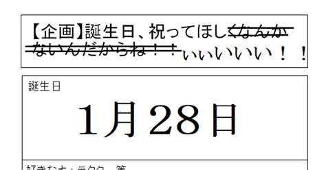 企画】誕生日、祝ってほしくなんかないんだからね 祝って欲しい！ みかんリクお断りのイラスト Pixiv