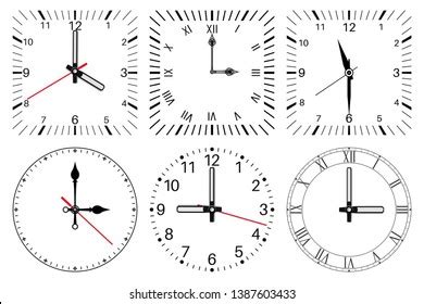 7 143 Square Clock Face Images Stock Photos Vectors Shutterstock