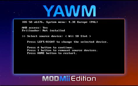 Yawm Modmii Edition Wiidatabase