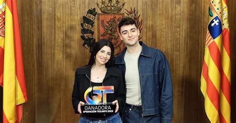 La ganadora de OT Naira Moreno y el finalista Juanjo Bona serán
