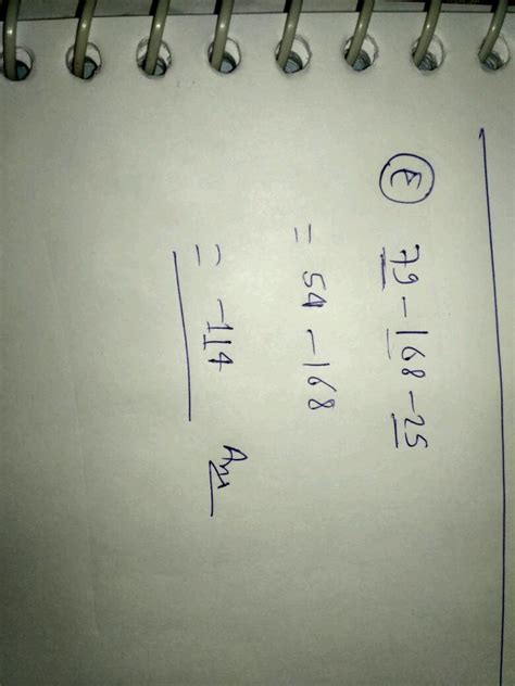 Find The Value Of The Followingn Begin Array L L L Text A