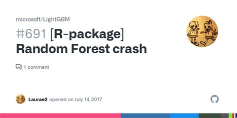 R Package Random Forest Crash Issue Microsoft Lightgbm Github
