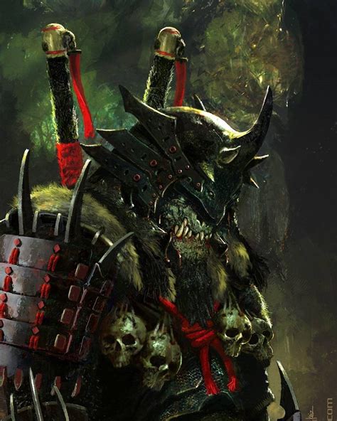 Samurai Orc By Christian Villacis Ralternativeart