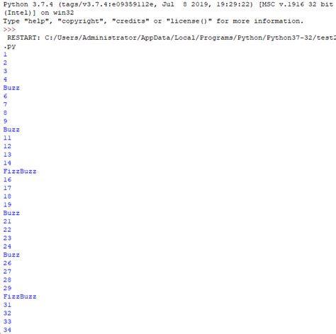 Cant Find Out Why My Fizzbuzz Isnt Working And Its Driving Me Insane