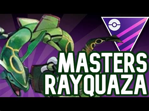 Rayquaza Pokemon Go Best Moveset