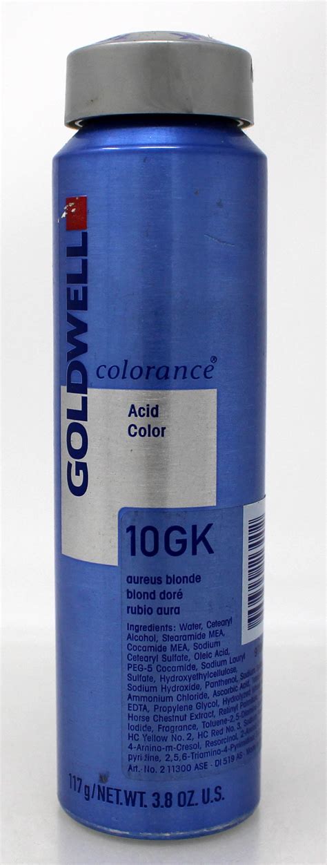 Goldwell Colorance Acid Hair Color 10gk Aureus Blonde 38 Ounce