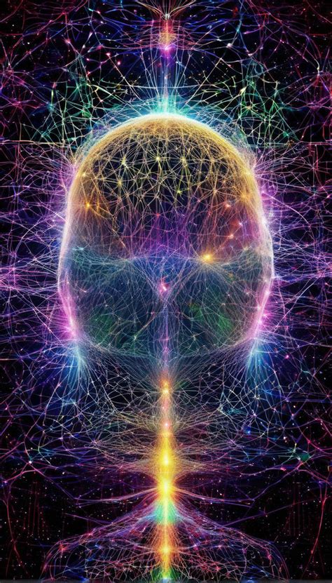 cosmic neural network digital ai nikola tesla by 冯斌 playground