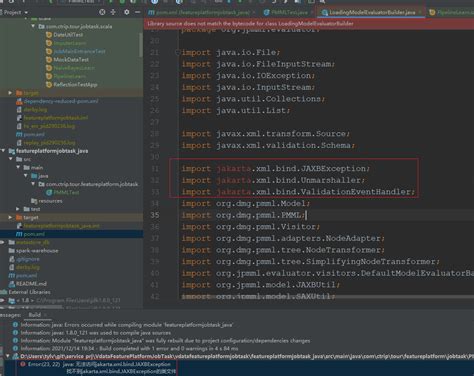 Jakarta Xml Bind JAXBException No Found Exception Issue Jpmml