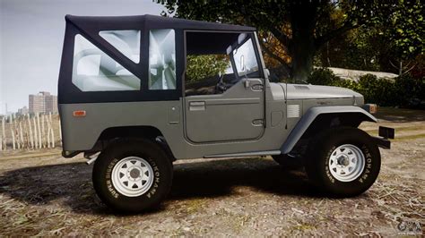Toyota Fj40 Land Cruiser Soft Top 1978 For Gta 4