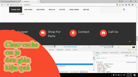 Clear cache css js đơn giản hiệu quả