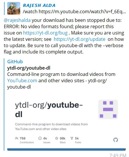 error no video formats found · issue 29650 · ytdl org youtube dl · github