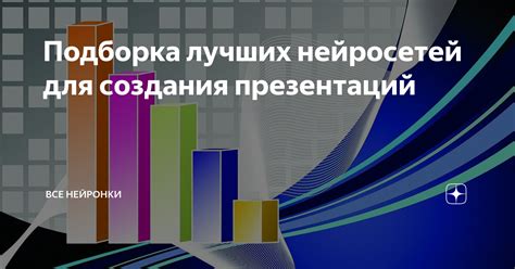 Подборка лучших нейросетей для создания презентаций Все нейронки Дзен