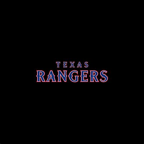 Texas Rangers Baseball Team Logo Digital Art By Jaron Kunze Fine Art