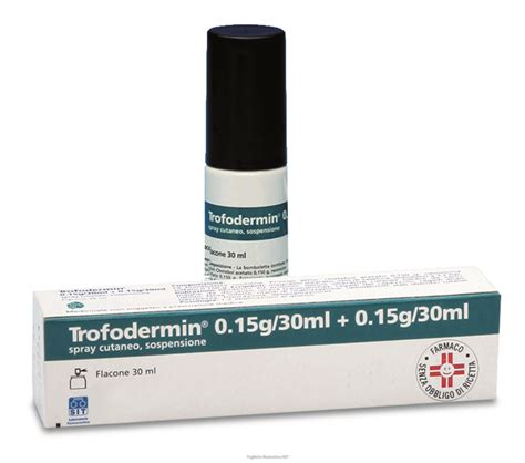 Trofodermin Spray Cutanea 30ml 5 5 Bugiardino Cod 020942049