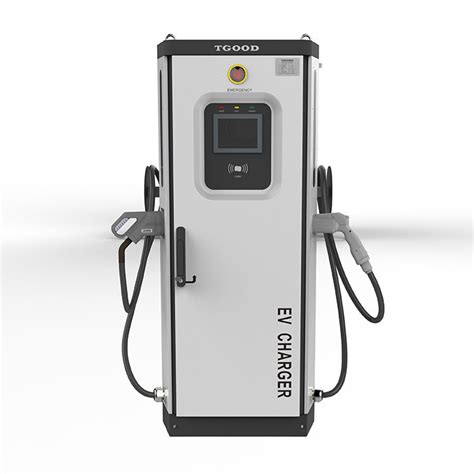 60 Kw Dc Ev Fast Charger With Two Ccs Plugs Dc Electric Car Charging