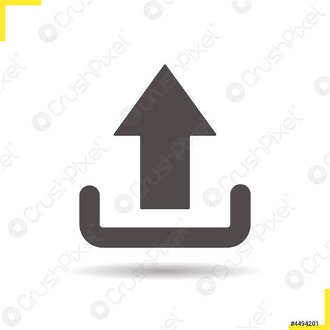 Upload Arrow Icon Stock Vector 4494201 Crushpixel