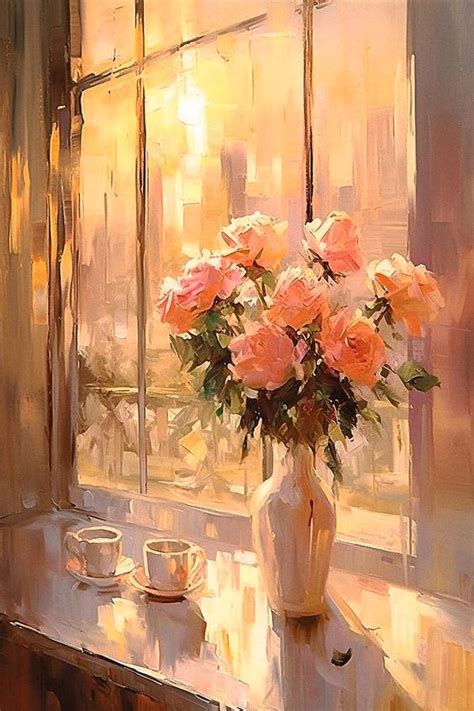 Pin By роза александровна On ЖИВОПИСЬ Цветочный натюрморт Flower Art
